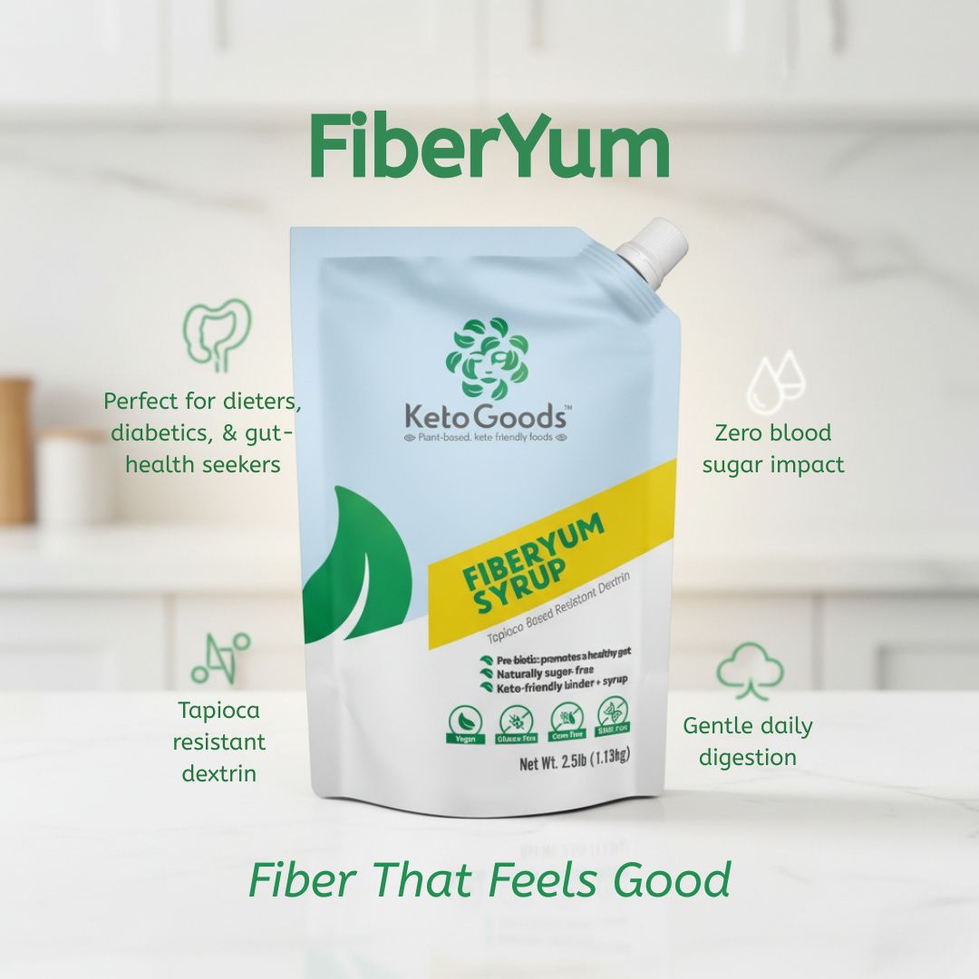 Fiberyum Tapioca Soluble Fiber Syrup (40oz) – KetoGoods